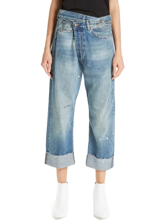 R13 Crossover Straight-leg Jeans - Jasper
