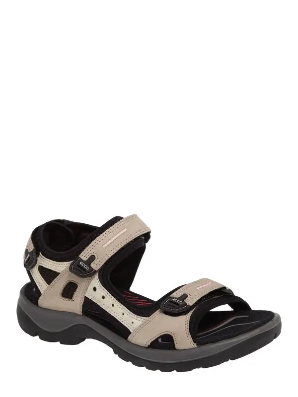 Ecco Yucatan Sandal - Atmosphere/ice White