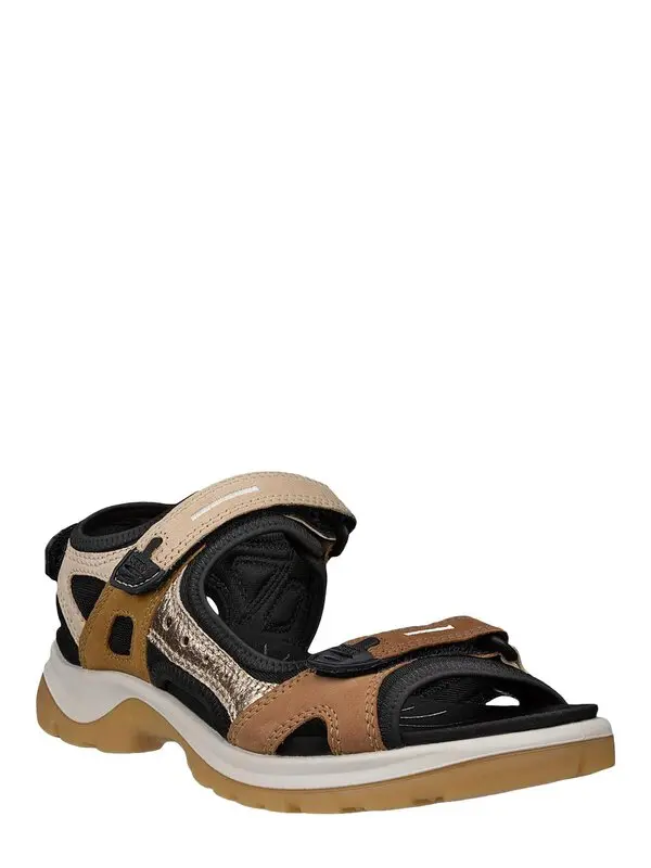 Ecco Yucatan Sandal - Phyton/pure Cashmere