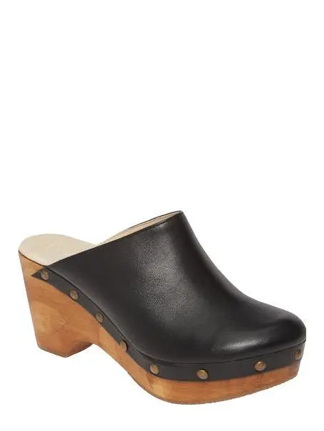 Cordani Zorba Clog - Black Leather