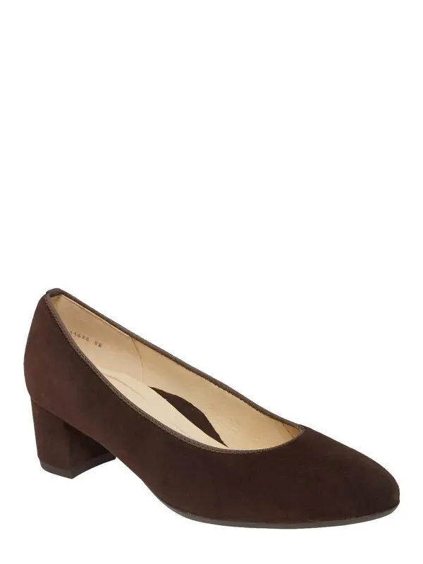 ARA Kendall Leather Pumps - Moro Suede
