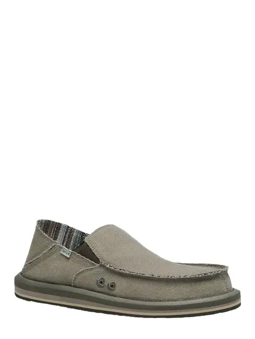 Sanuk Slip-on Sneaker - Earth