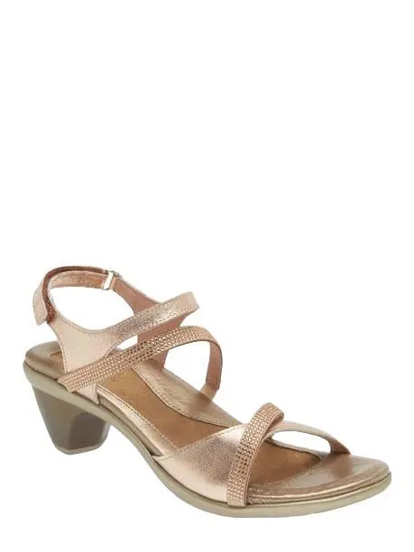 Naot Innovate Sandal - Soft Rose Gold Leather