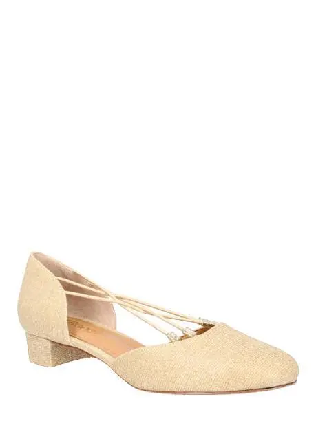 J. Reneé Elastic D'orsay Pumps - Gold