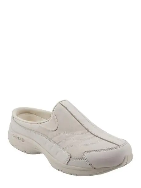 Easy Spirit Traveltime Clog Sneaker - Light Natural