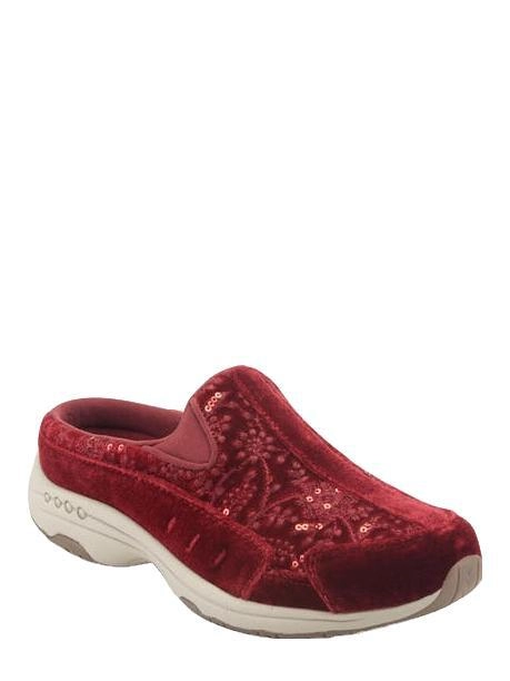 Easy Spirit Traveltime Clog Sneaker - Red