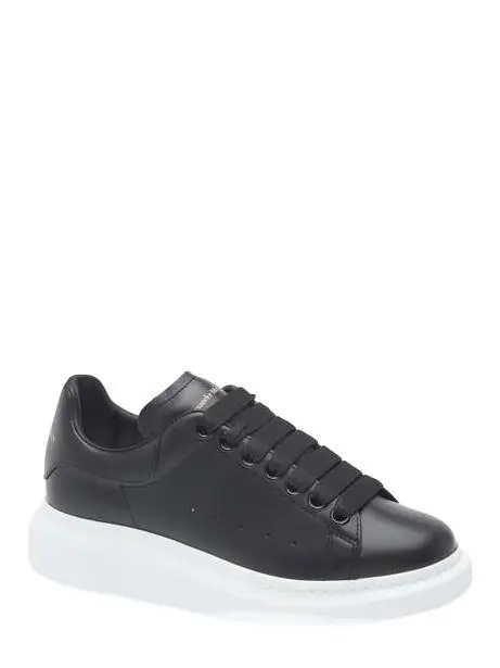 Alexander McQueen Oversized Sneaker - Black/black