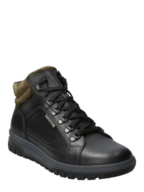 Mephisto Pitt Mid Lace-up Boot - Black1500/3619