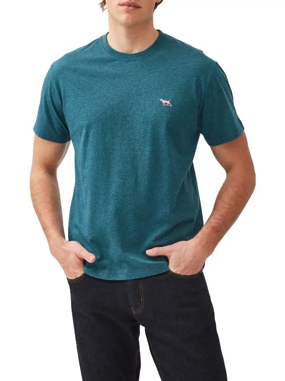 Rodd & Gunn The Gunn T-shirt - Dark Cyan