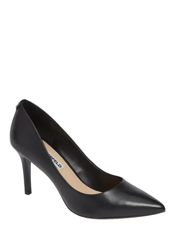 Karl Lagerfeld Paris Karl Lagerfeld Royale Pump - Black