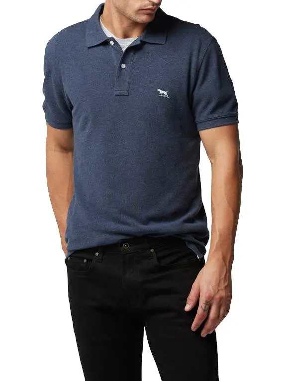 Rodd & Gunn Gunn Piqué Sports Fit Cotton Polo - Adriatic