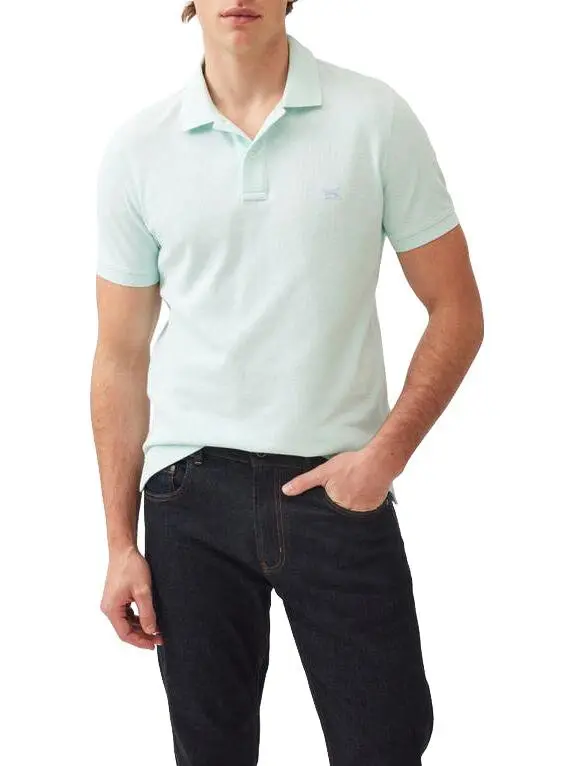 Rodd & Gunn Gunn Piqué Sports Fit Cotton Polo - Cool Mint