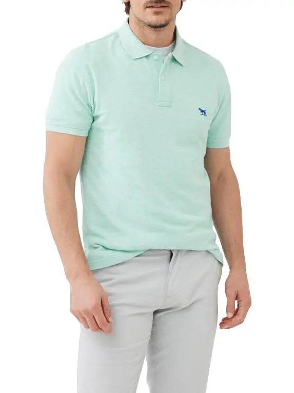 Rodd & Gunn Gunn Piqué Sports Fit Cotton Polo - Mint