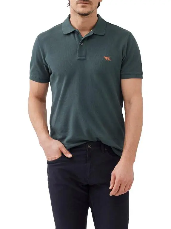 Rodd & Gunn Gunn Piqué Sports Fit Cotton Polo - Vine
