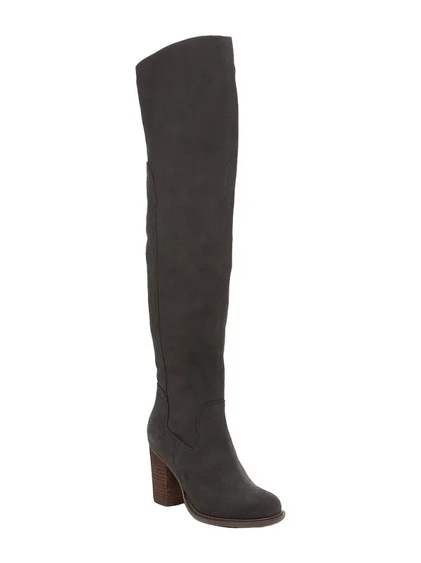 KELSI DAGGER BROOKLYN Logan Over The Knee Boot - Graphite