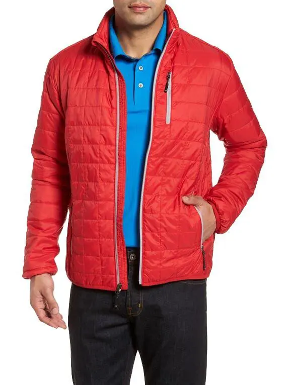 Cutter & Buck Rainier Primaloft® Full Zip Jacket - Red