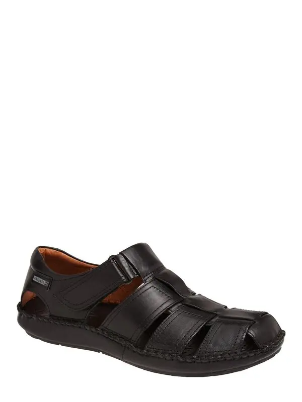 Pikolinos Tarifa Fisherman Sandal - Black