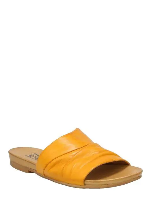 Miz Mooz Aria Slide Sandal - Ochre