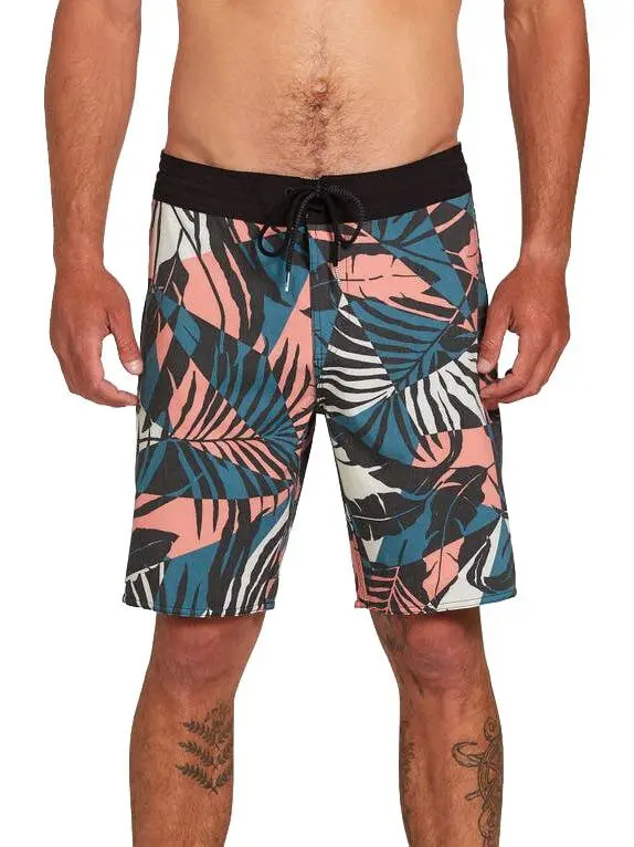 Volcom Labrynth Stoney Board Shorts - Hydro Blue