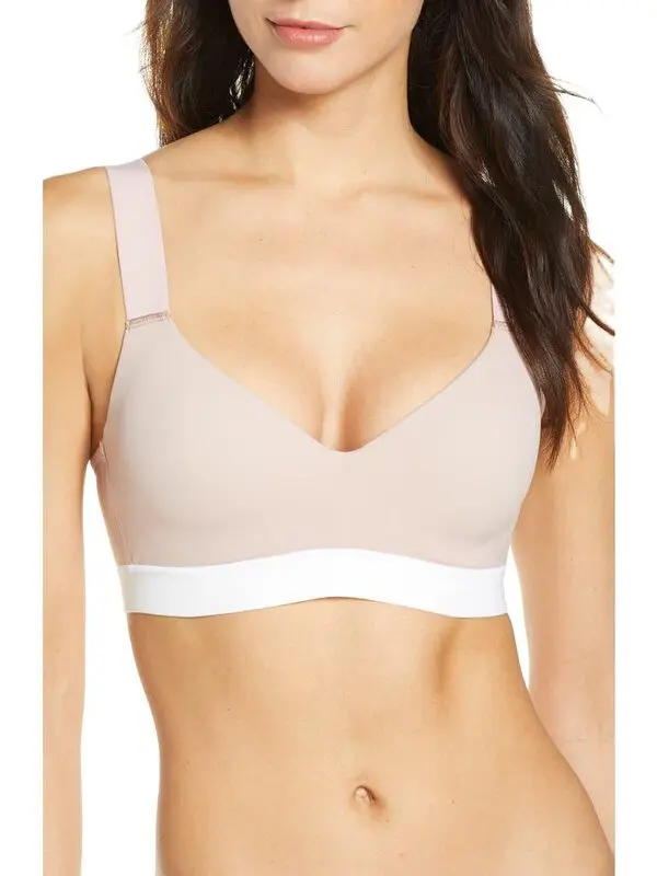 Natori Dynamic Contour Underwire Sports Bra - Rose Beige/warm White