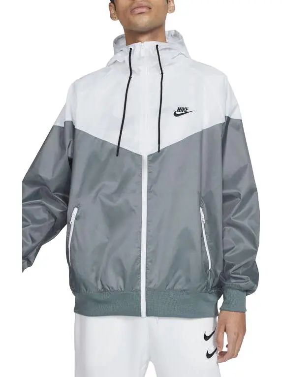Nike Windrunner Jacket - Grey/white/grey/black