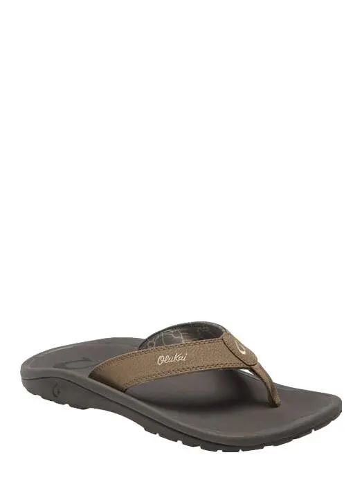 Olukai Ohana Flip Flop - Banyan/ Island Salt