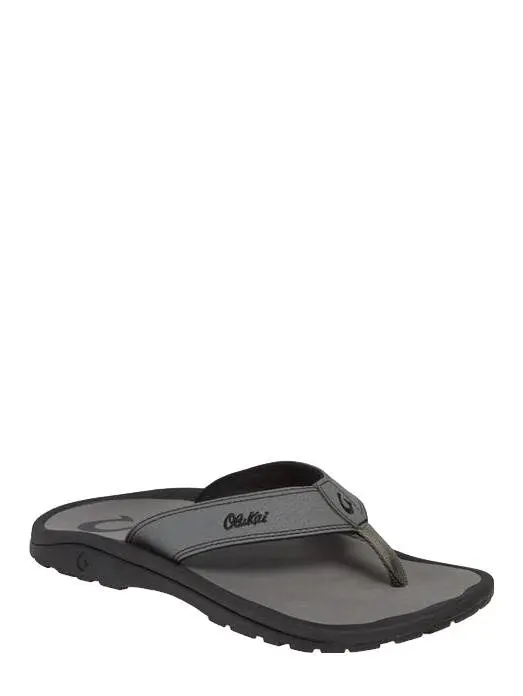 Olukai Ohana Flip Flop - Stone Synthetic