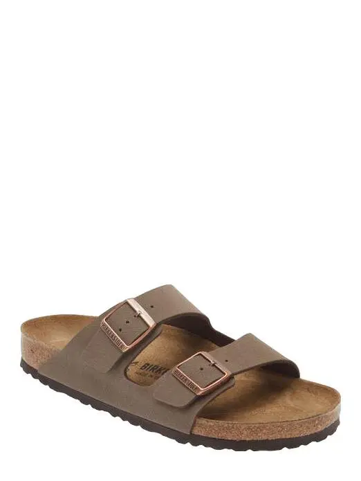 BIRKENSTOCK Arizona Lug Sole Slide Sandal - Mocha