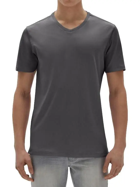 Robert Barakett Georgia Regular Fit V-neck T-shirt - Cannon