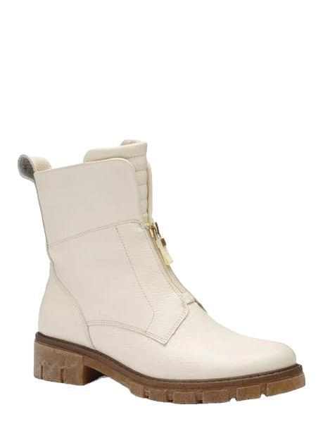 ARA Deon Leather Bootie - Beige