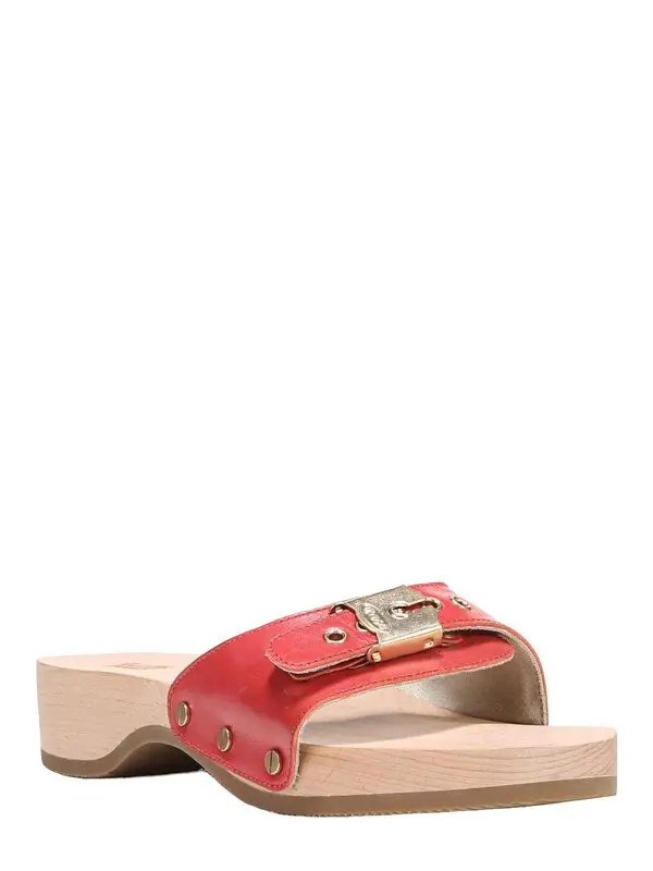 Dr. Scholl'S Original Collection Platform Slide Sandal - Red