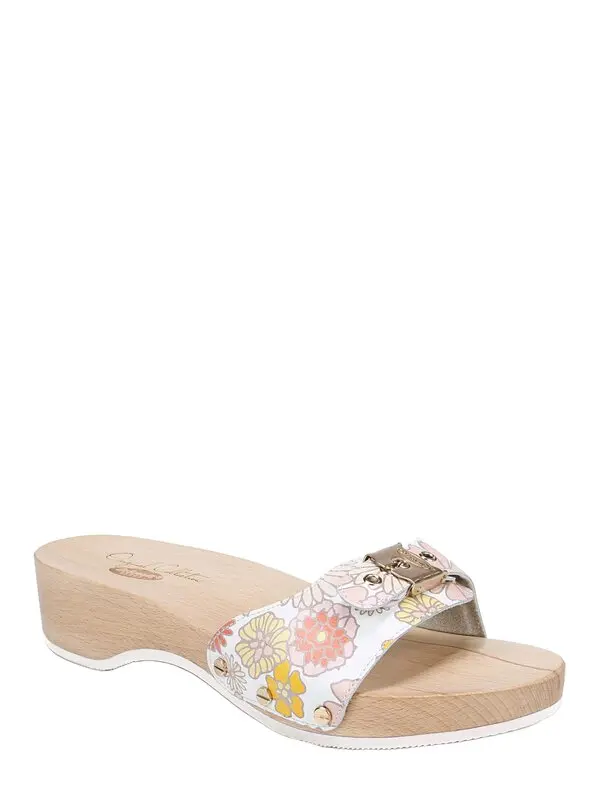 Dr. Scholl'S Original Collection Platform Slide Sandal - White