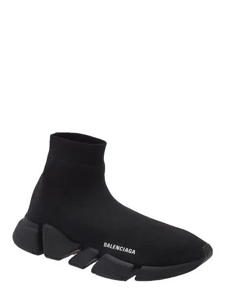 Balenciaga Speed Lt 2.0 Knit Slip-on - 1013 Black