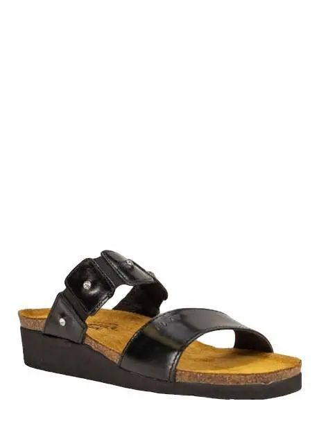 Naot Ashley Studded Sandals - Black Madras