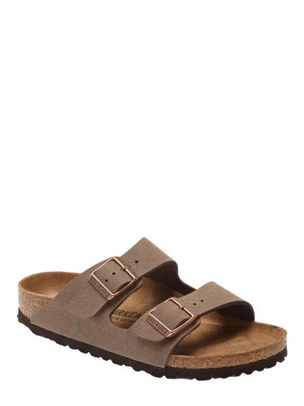 BIRKENSTOCK Arizona Birko-flor Slide Sandal - Brown