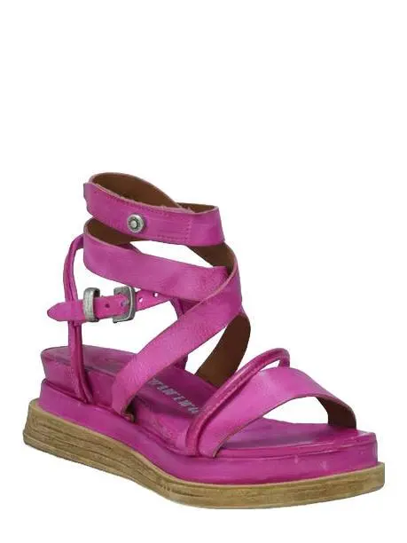 A.S.98 Labo Platform Sandal - Fuchsia