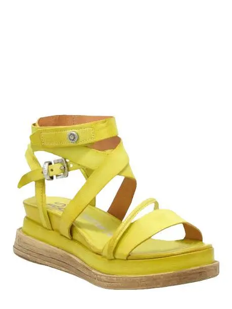 A.S.98 Labo Platform Sandal - Yellow