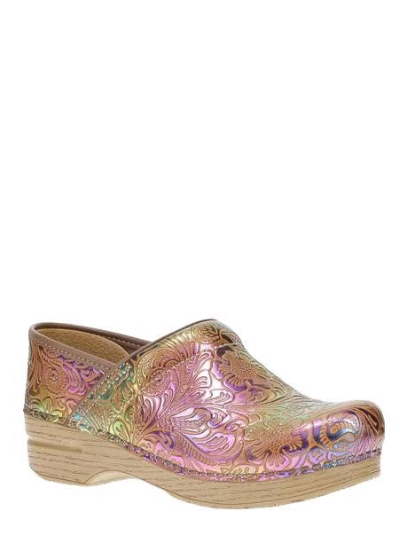 Dansko Professional Clogs - Multicolor Tooled