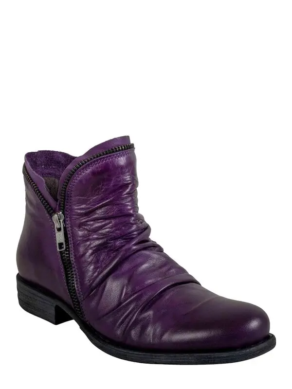 Miz Mooz Luna Ankle Boots - Purple