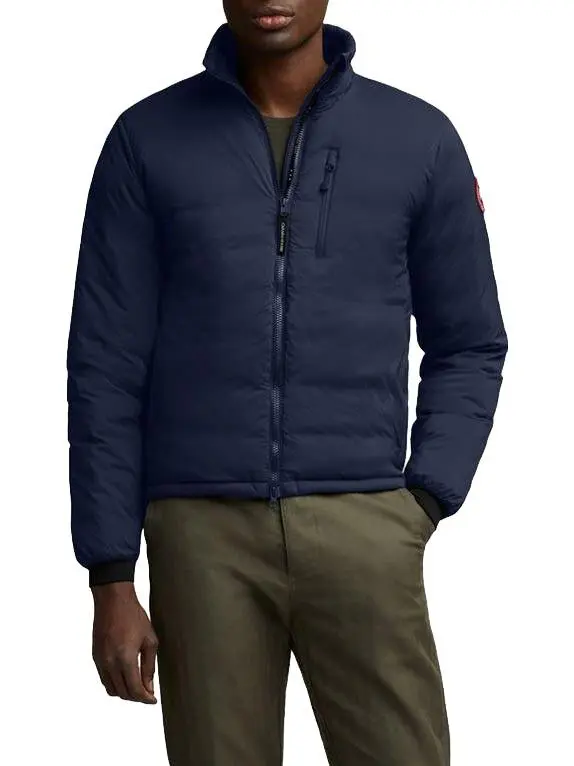 Canada Goose Lodge Packable 750 Fill Power Down Jacket - Atlantic Navy