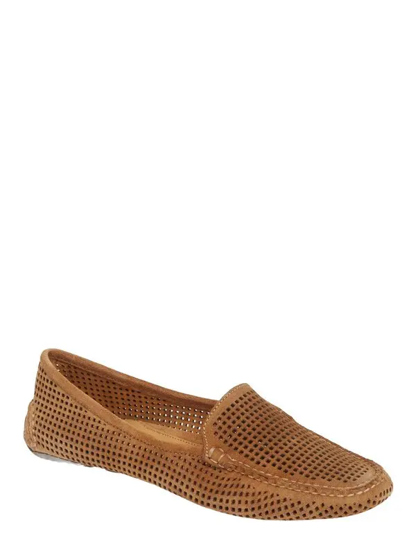 PATRICIA GREEN Barrie Flat - Tan Suede