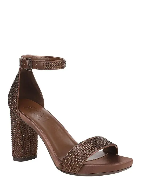 Naturalizer Joy Ankle Strap Sandal - Cocoa Brown