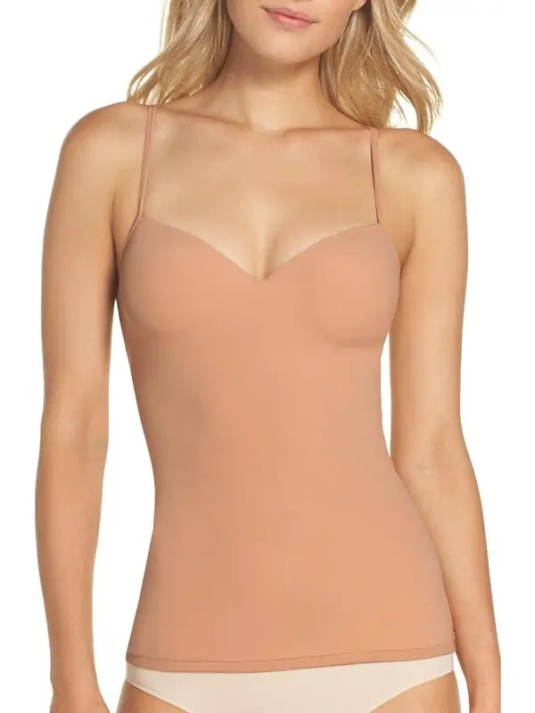 Hanro Allure Built-in Bra Camisole - Nude