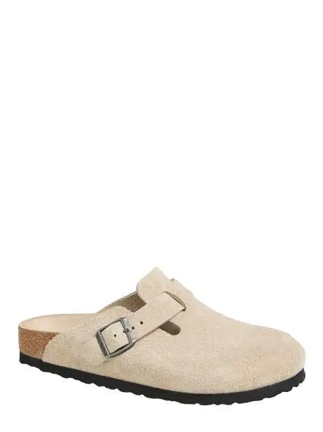 BIRKENSTOCK Boston Soft Footbed Clog - Beige