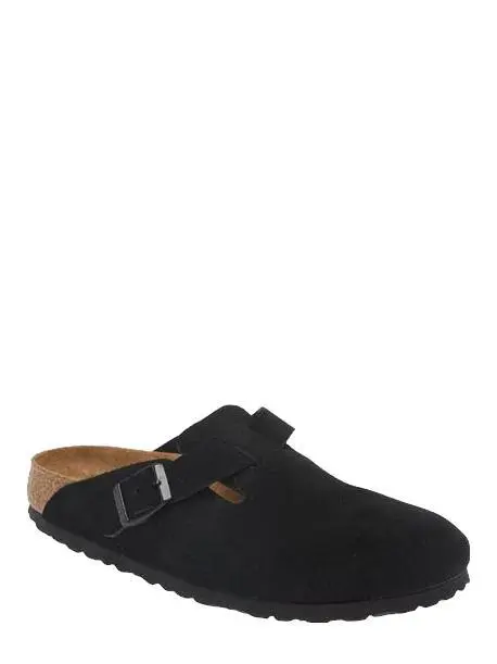BIRKENSTOCK Boston Soft Footbed Clog - Black