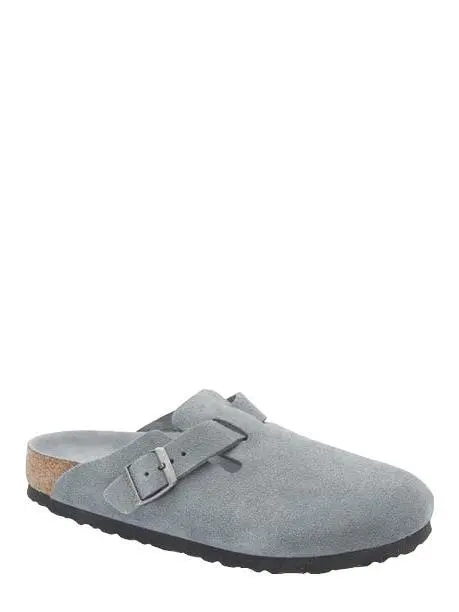 BIRKENSTOCK Boston Soft Footbed Clog - Grey Grey