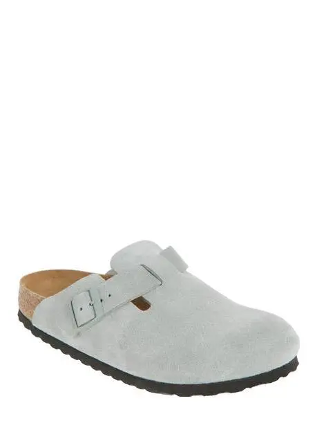 BIRKENSTOCK Boston Soft Footbed Clog - Pure Sage