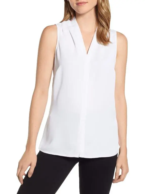 NIC+ZOE Day To Night Top - Paper White