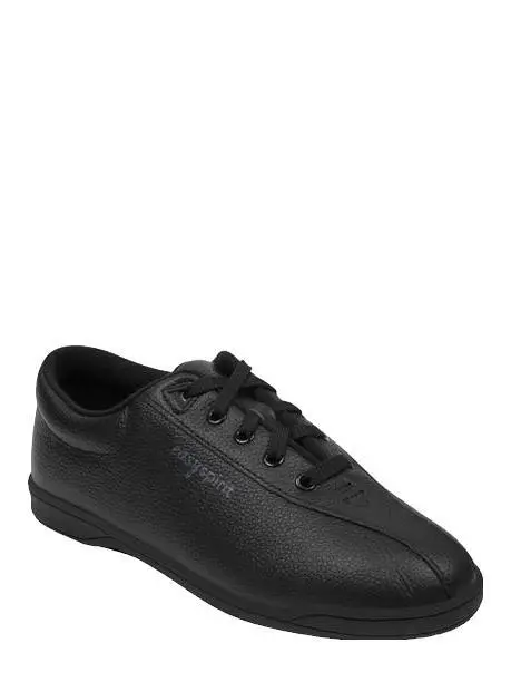 Easy Spirit Ap1 Sneaker - Black Leather