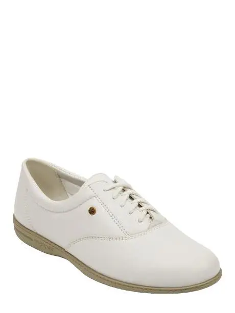 Easy Spirit Motion Leather Sneakers - White Leather